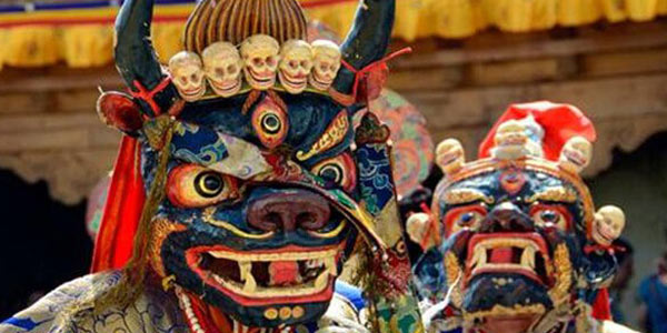 Spitok Gutor Zanskar in Jammu and Kashmir, symbolic importance of the ...