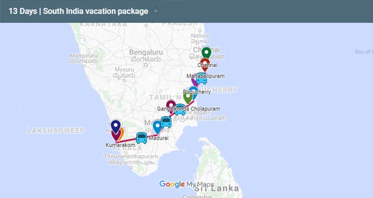 13 Days South India Vacation Package - India-Tours