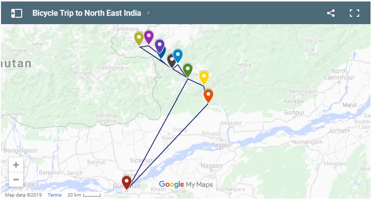 Bicycle Trip to North East India, Bike Tour, Road trip to North East