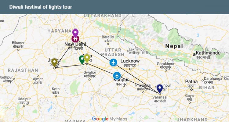 India Diwali Tour 2023, Diwali festival of light tour in India, Diwali ...