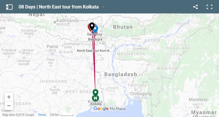 North East tour from Kolkata, Holiday in North East â€“ India-Tours